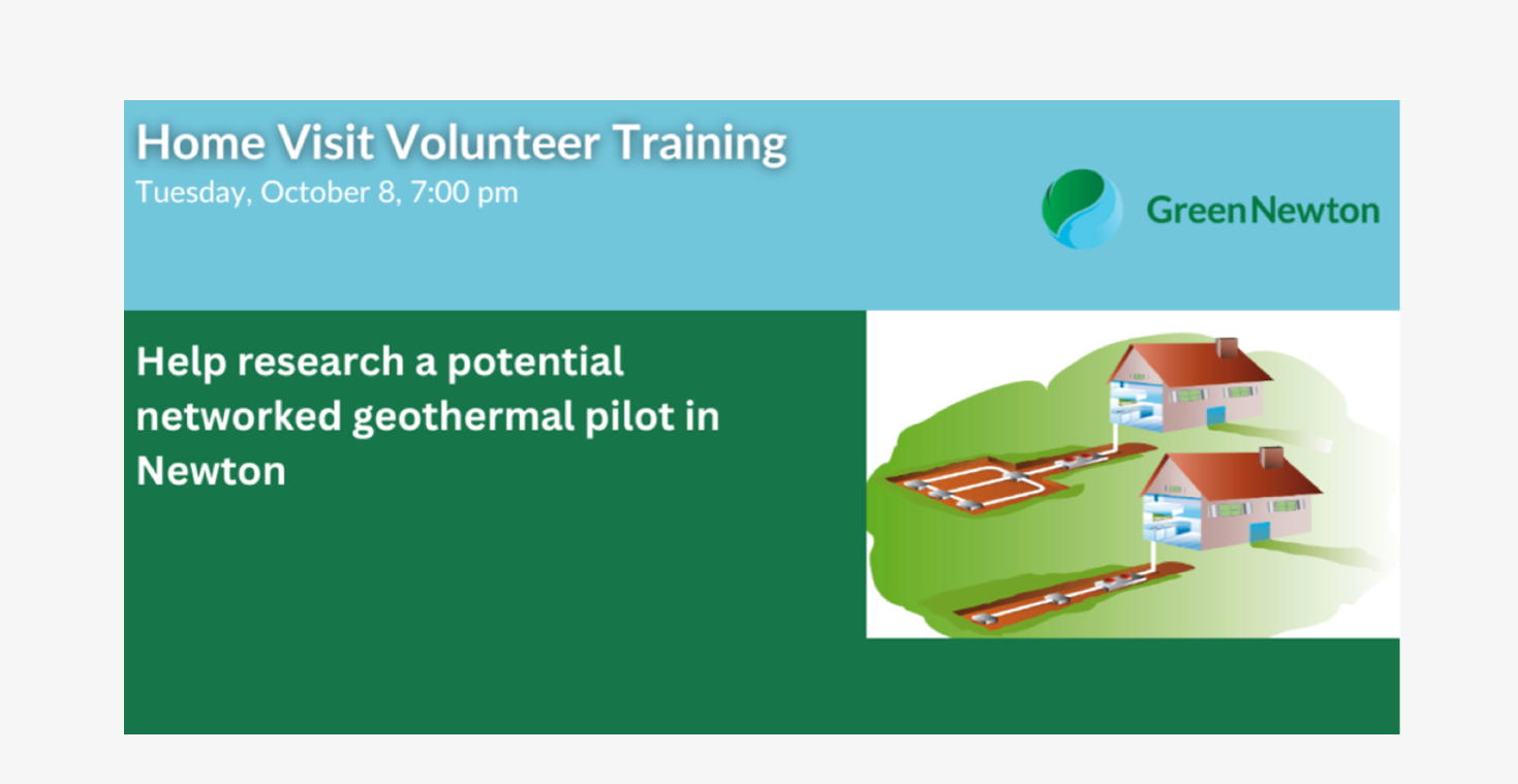 Sign Up for the Next Home Visit Volunteer for Networked Geothermal Potential Pilot: November 21